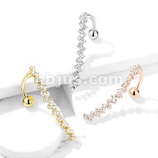 Fancy Navel Rings- Dangle | Wholesale Body & Piercing Jewelry